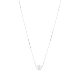 10.0mm Freshwater Pearl "Kelly" Sterling Silver Necklace – The ...